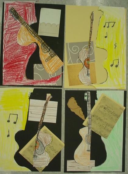 Mrs. Knight's Smartest Artists: Picasso's Guitar: Cubism for 2nd ...