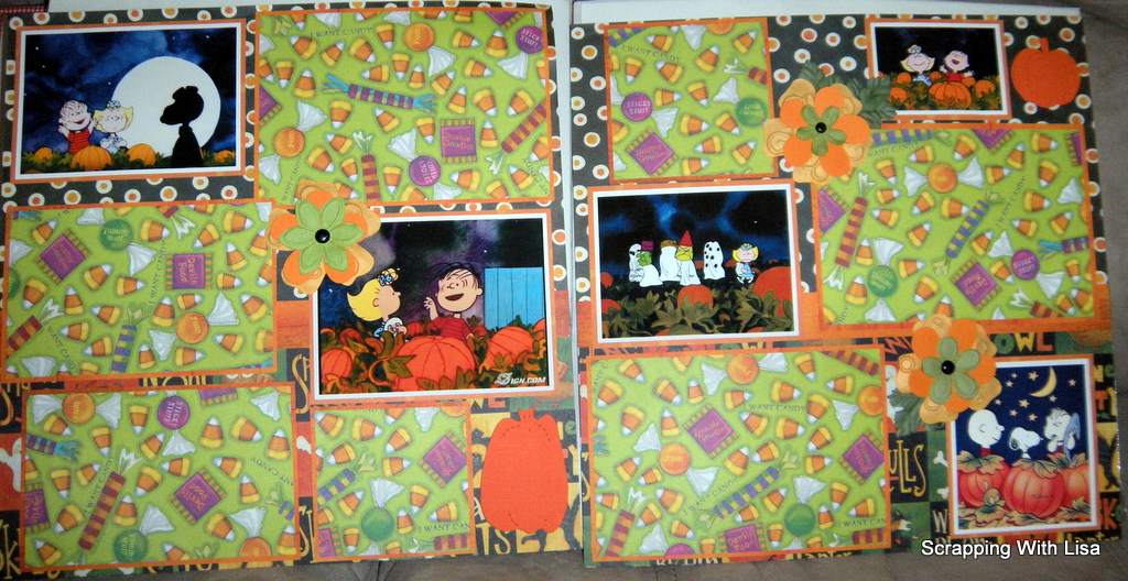 Scrapping With Lisa: Its the Great Pumpkin Blog Hop Oct. 29-30 Day 1