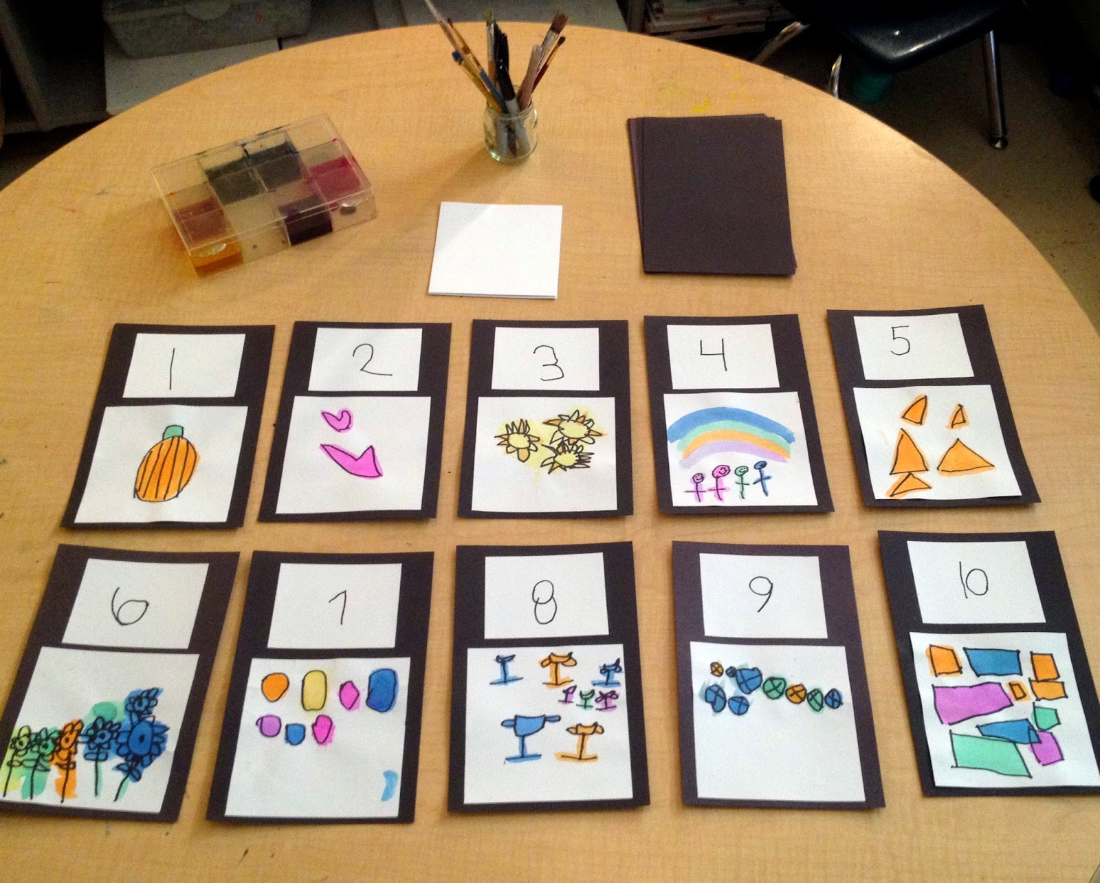 The Simplicity of Learning: Number Cards