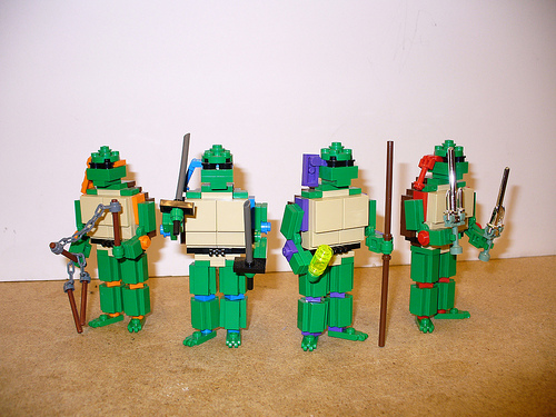 Lego Teenage Mutant Ninja Turtles Retro Is Back Lego Educational Resource