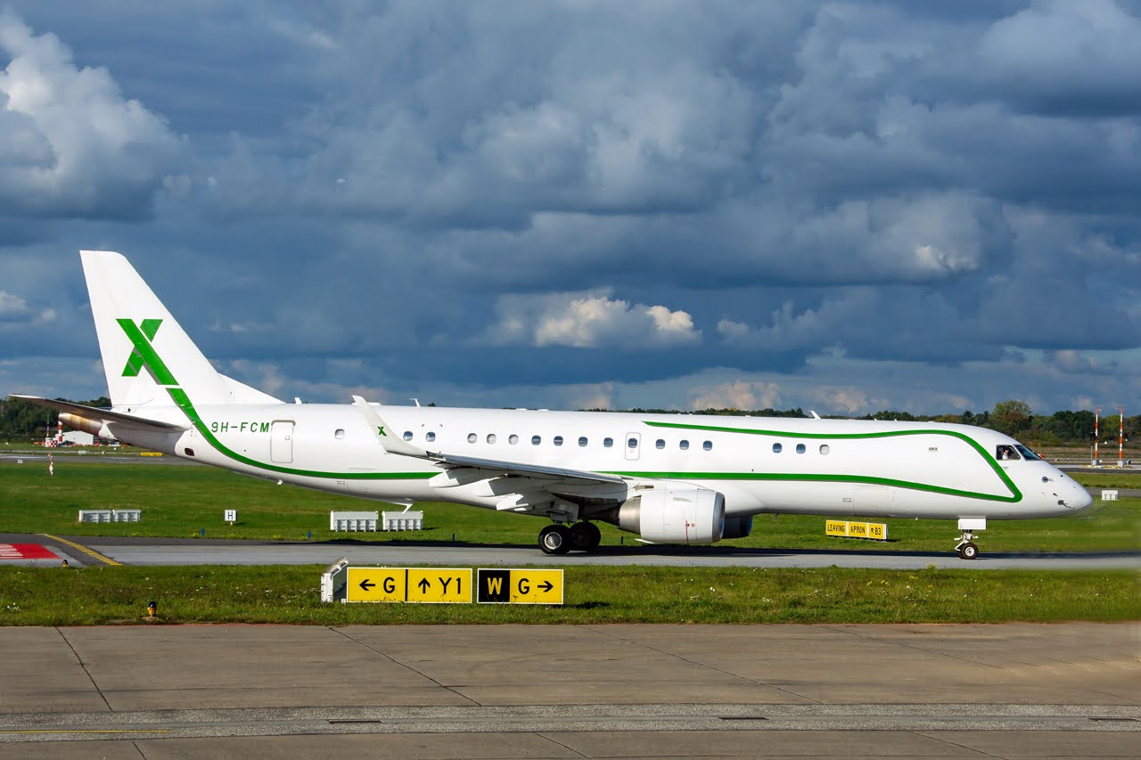 GB Special: ERJ-190-100 ECJ, Air X Charter, 9H-FCM