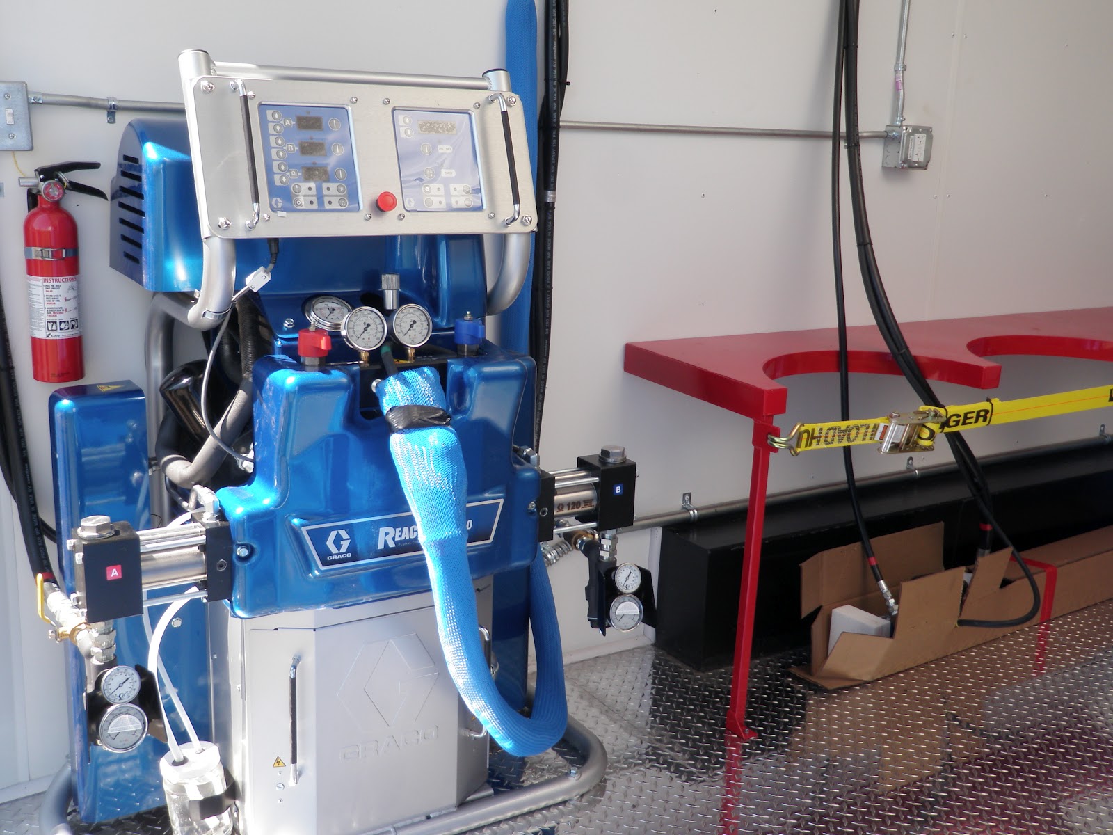 Spray Foam Equipment and Spray Foam Rigs: 28 foot Gooseneck Mobile ...