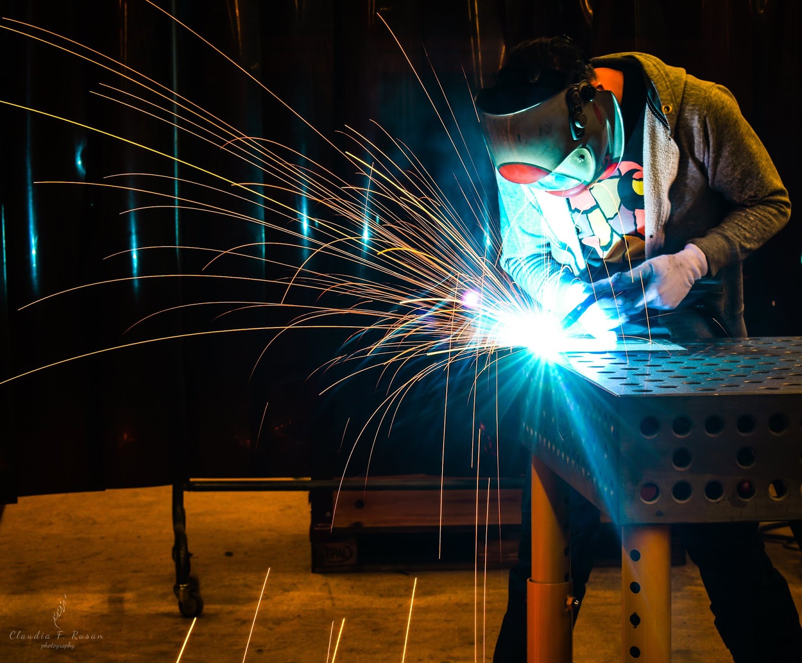 Weldings of a welder