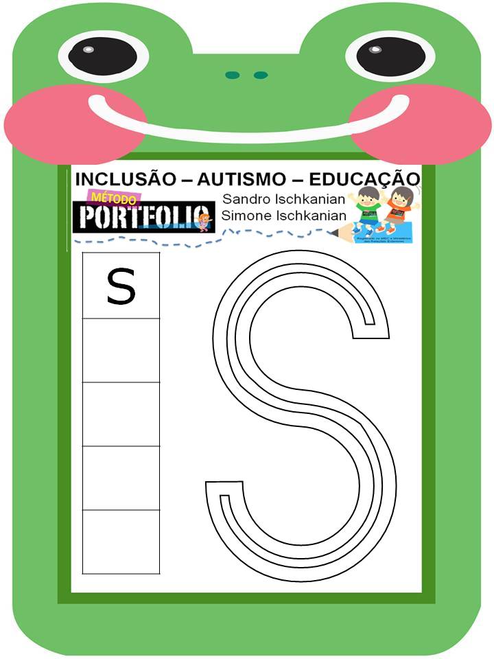 INCLUSÃO - AUTISMO E EDUCAÇÃO SIMONE HELEN DRUMOND: FICHAS DO SAPO ...