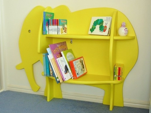 46 Cute Children Bookshelves Kids Like | ARA HOME