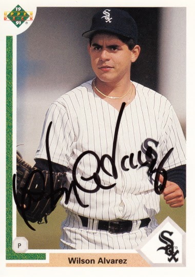 Daily Autograph: Wilson Alvarez