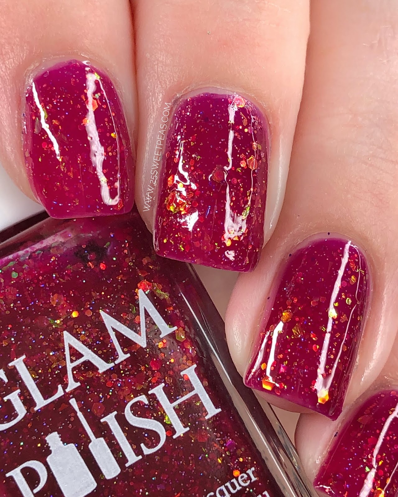 Glam Polish Limited Edition Halloween Horror Shop 2019 — 25 Sweetpeas