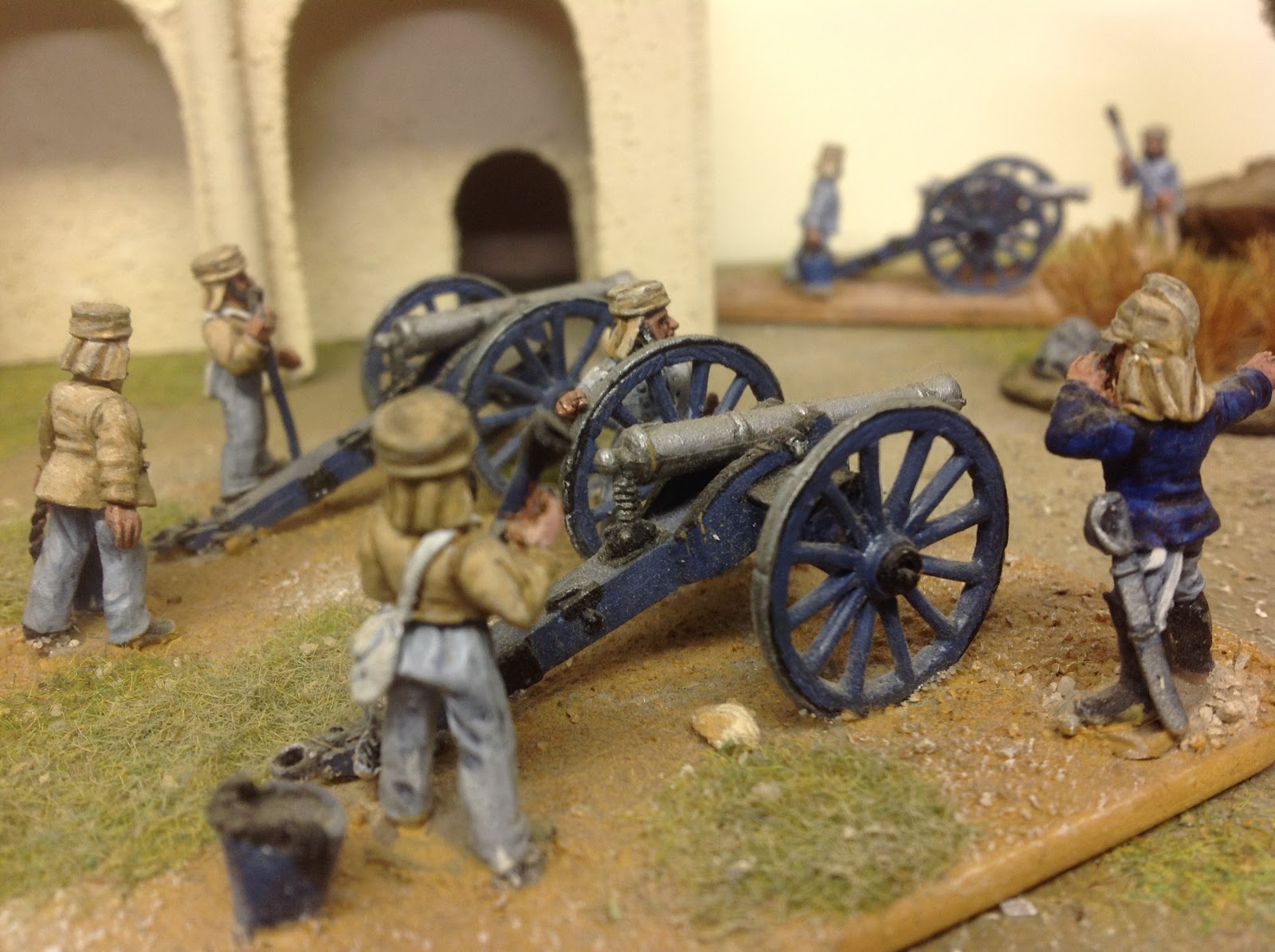 Band of Wargame Brothers: Indian Mutiny Artillery.