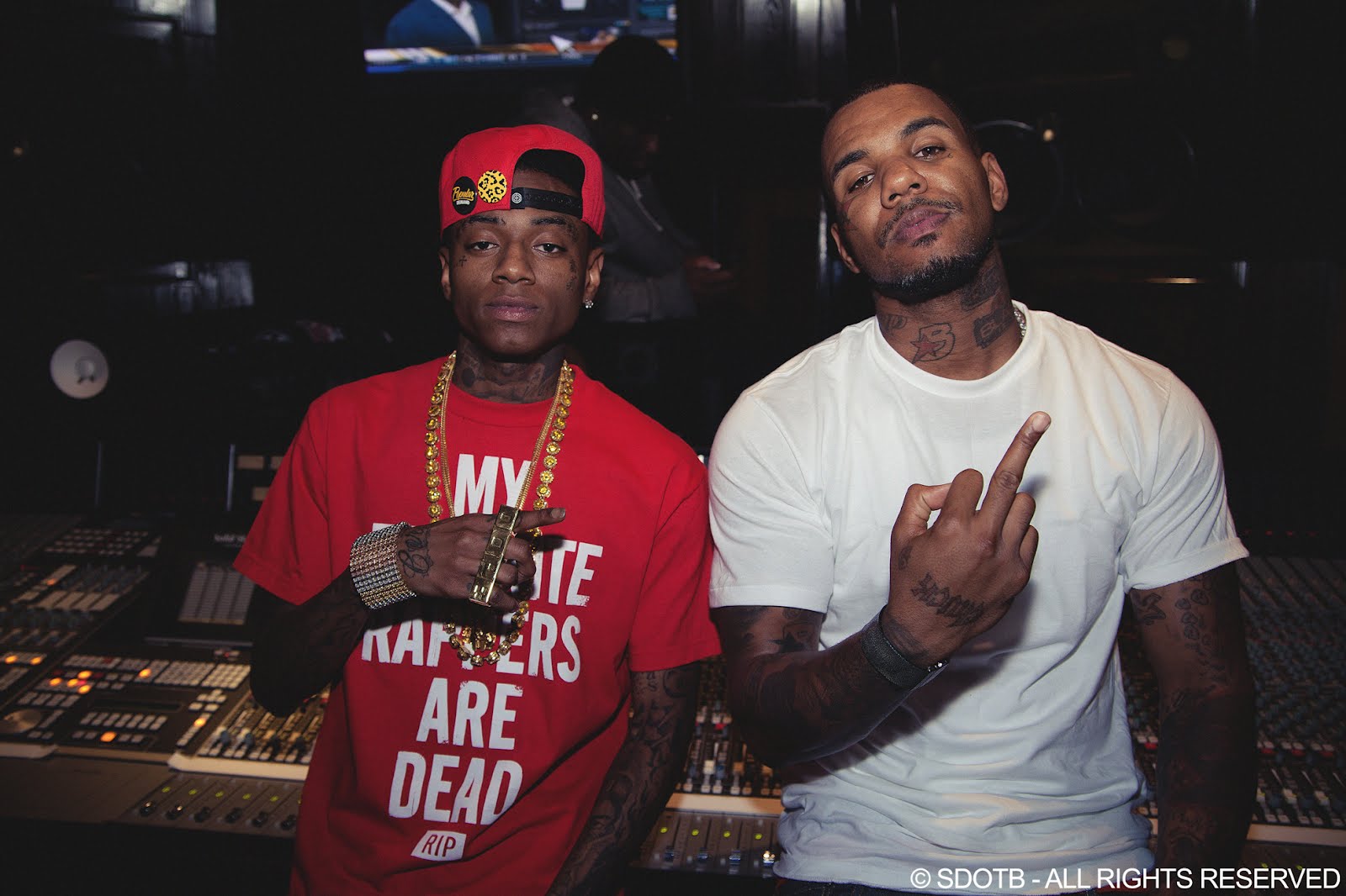 S DOT B PHOTOGRAPHY: In the studio with The Game & Soulja Boy