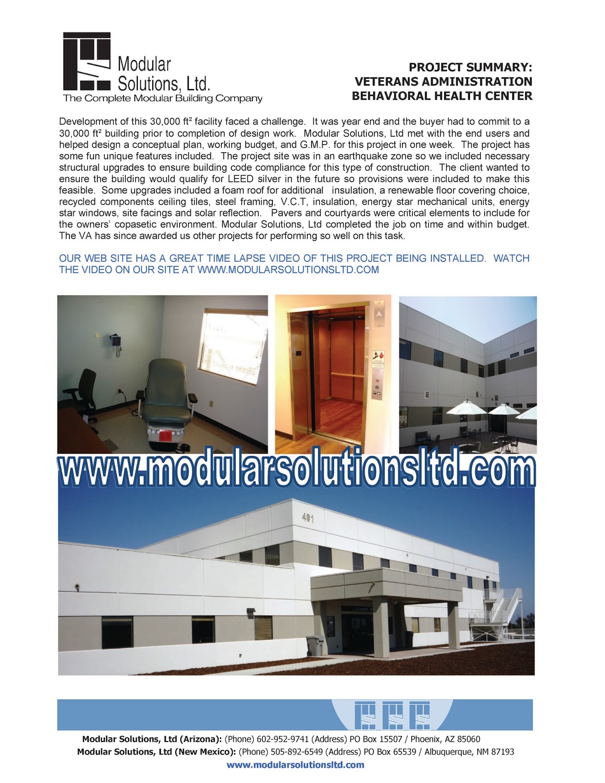 Modular Solutions, Ltd: The Experts on Prefabricated Buildings ...