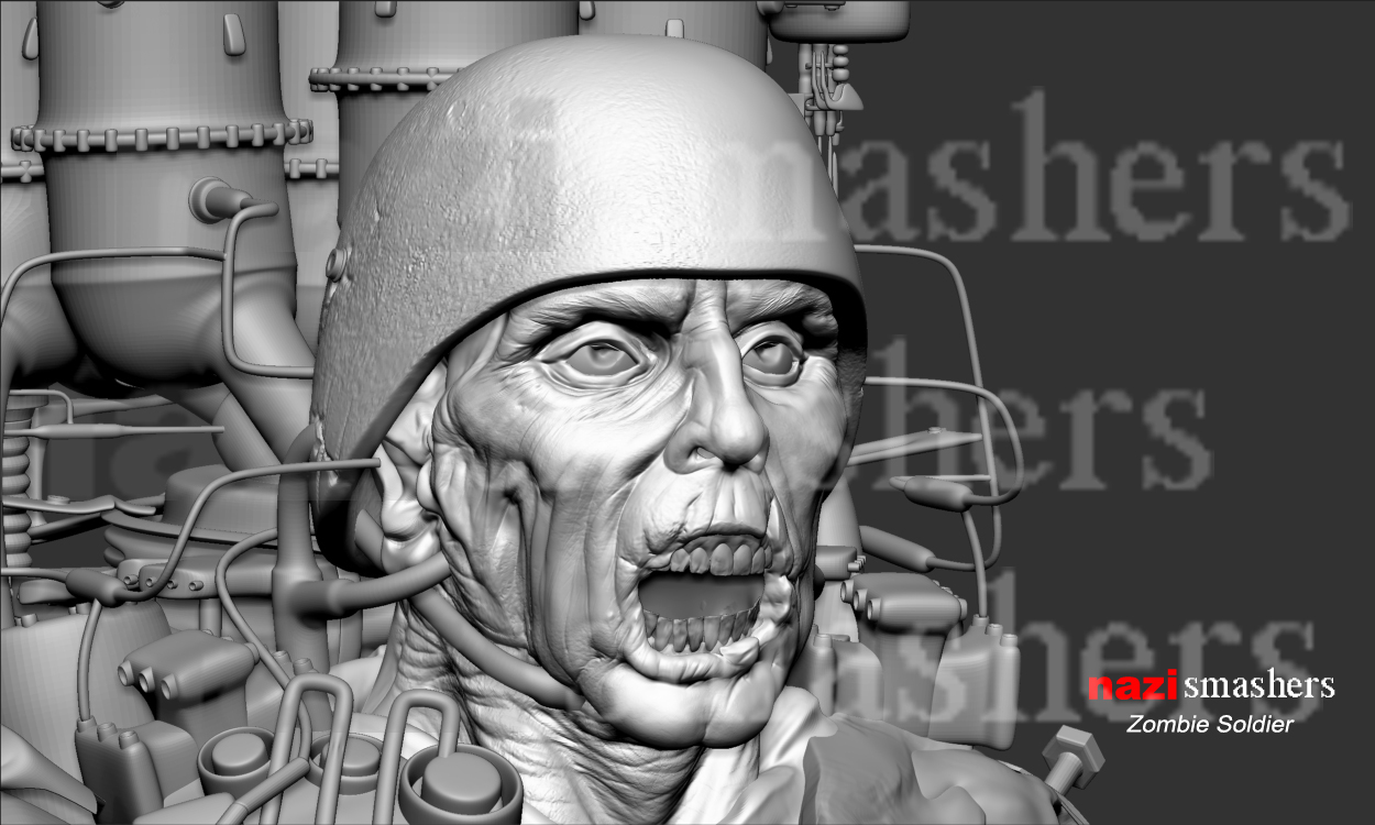 3D Character Artist.: Nazi Smashers