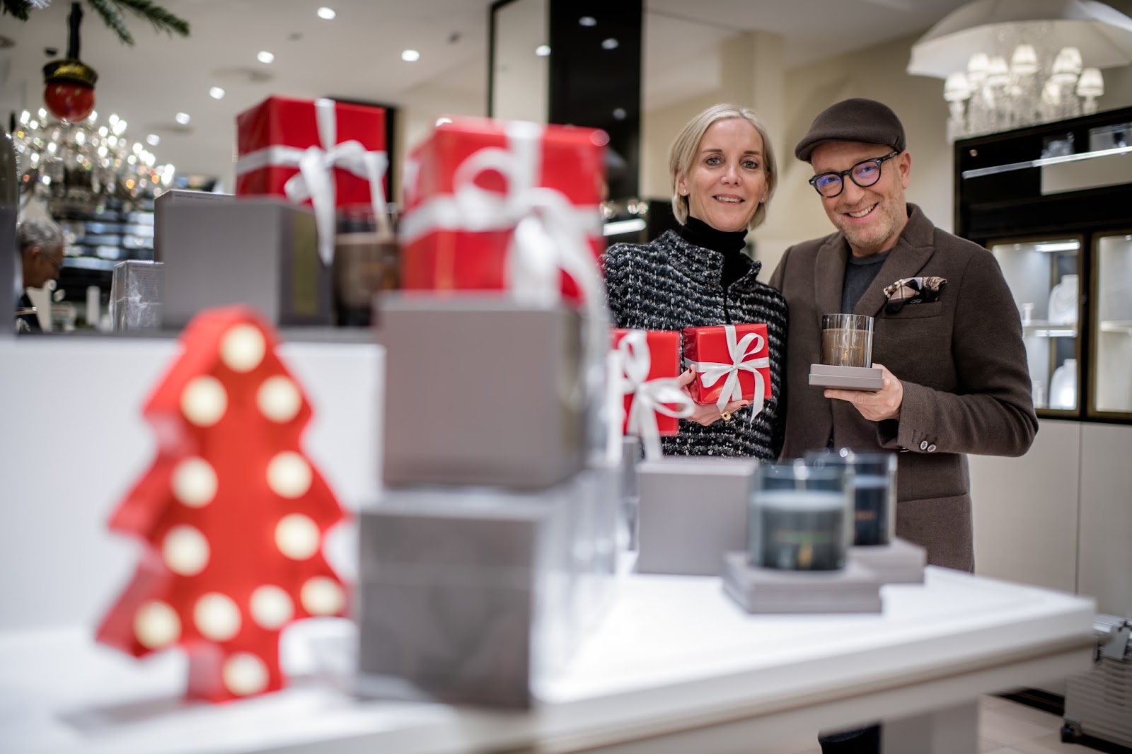 Im Concept Store von Franzen auf der Kö neu im Programm: Parfümkerzen ...