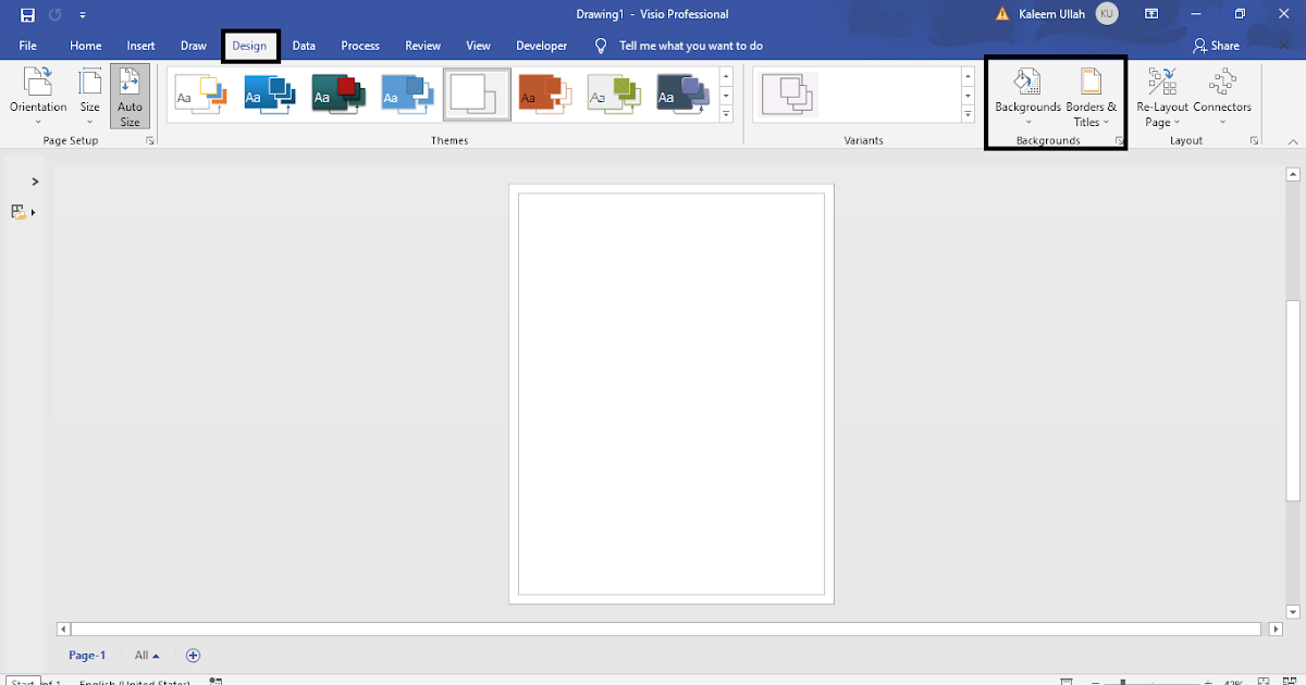 How To Change Border And Title In Microsoft Visio how-to-change-border-and-title-in-microsoft-visio