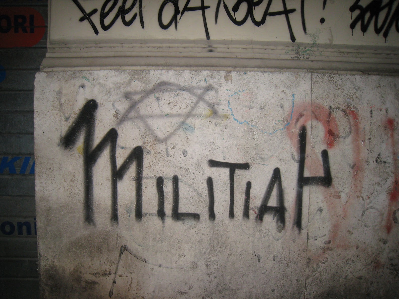 Rome the Second Time: Deciphering Rome's Walls: Neo-Fascist Iconography