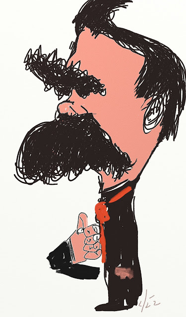 Arte & Caricaturas: Friedrich Nietzsche