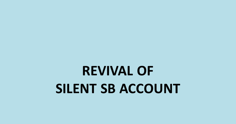 India post finacle guide for Revival of silent SB Account - India Post ...