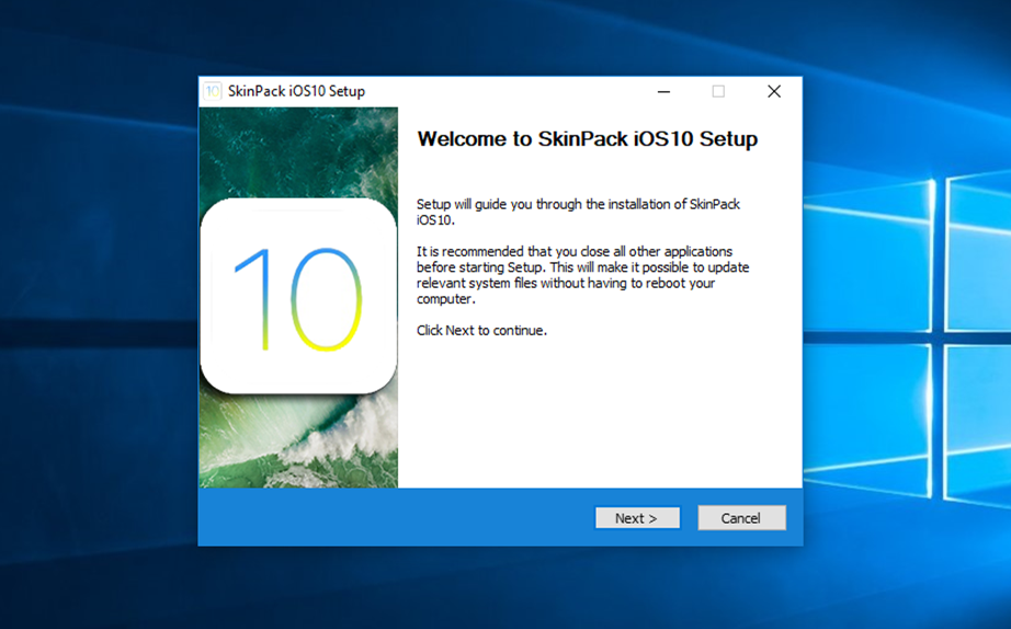 iOS 11 Theme for Windows 10