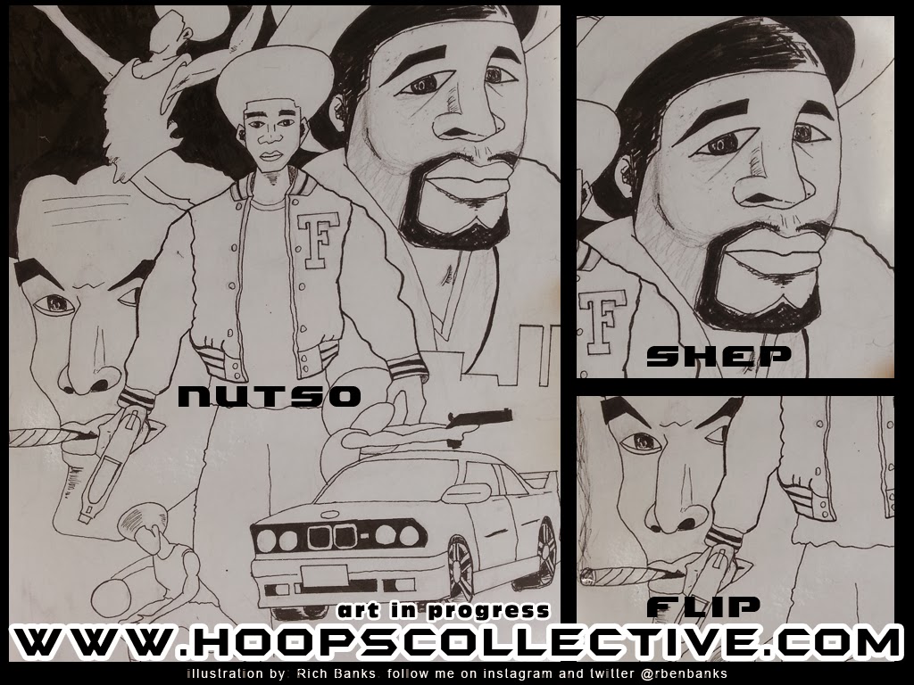 Above The Rim 2 "The Story Of Shep & Nutso" (unofficial) Art - IN PROGRESS