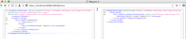 SOAP service development using Spring boot and Apache CXF