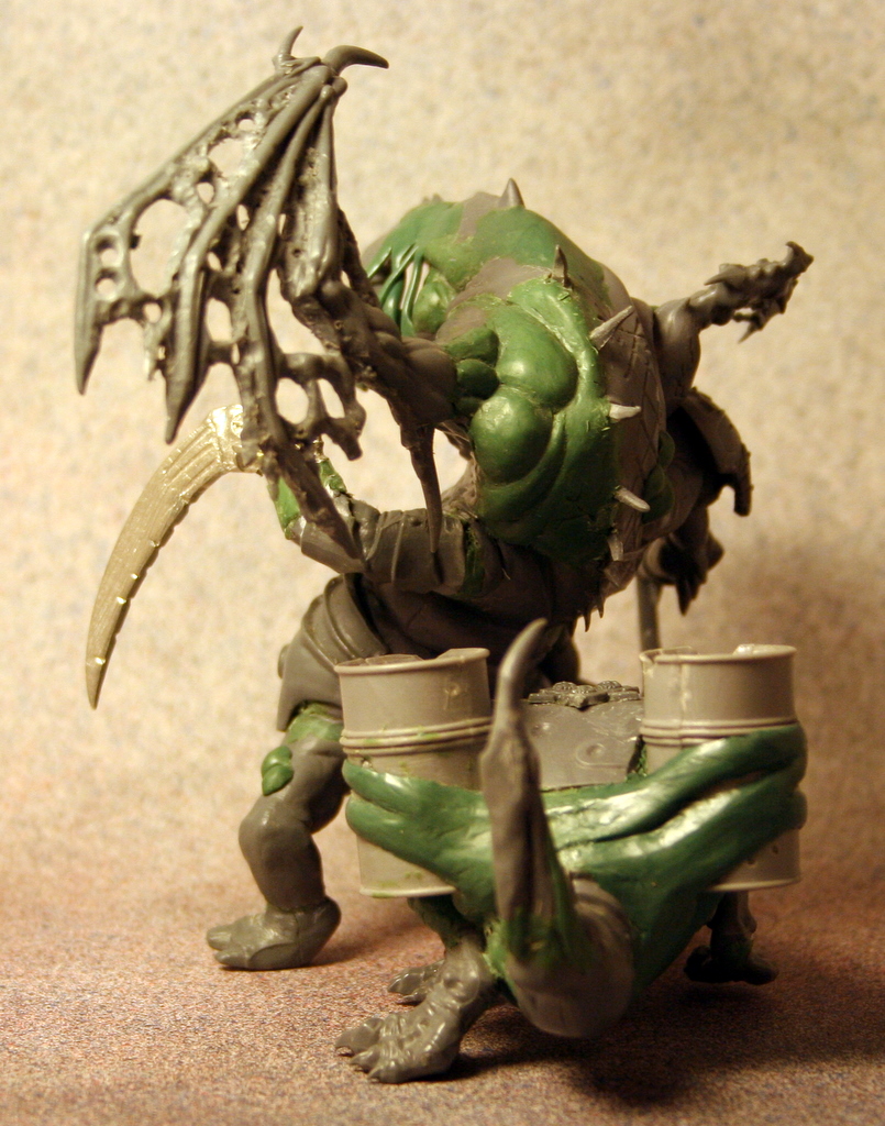 Warhammer In Progress: Great Unclean One / Ku'Gath -Skaven Hell Pit ...