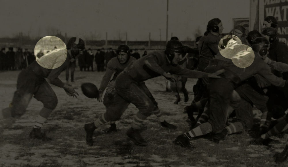 The Wearing Of the Green (and Gold): Mystery - 1921 Game Photo?