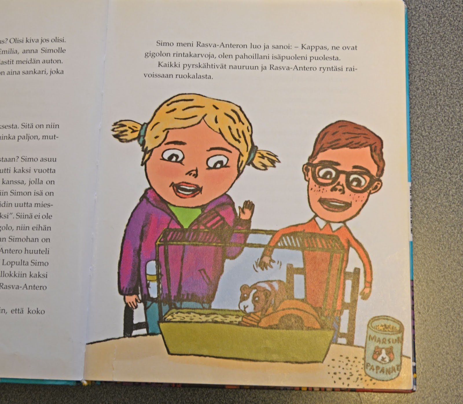 Kirjojen kuisketta: Emilia saa supervoimat Norosen Supermarsu-kirjassa