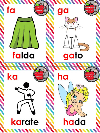 LOTERÍA DE SÍLABAS PDF