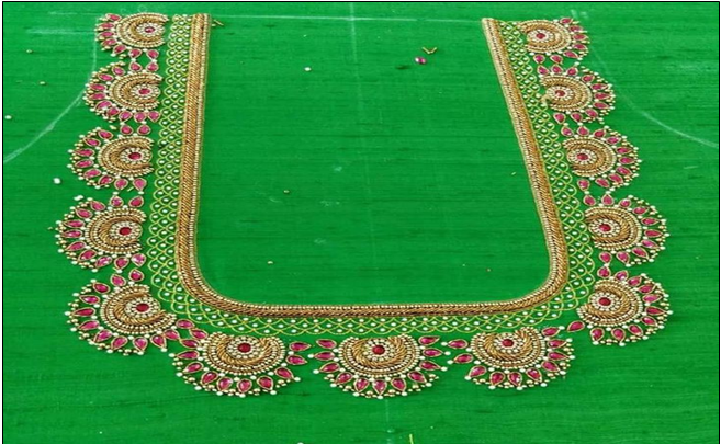 maggam work,maggam work