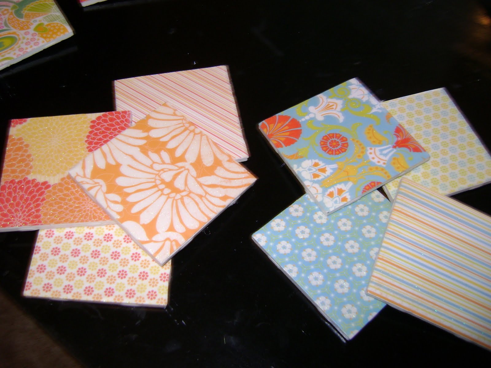 Back Pocket Creations: Modge Podge Coasters