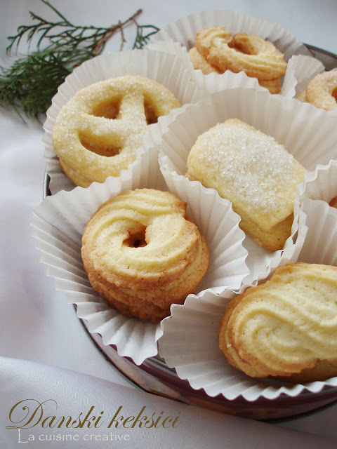 La cuisine creative: Danski keksići