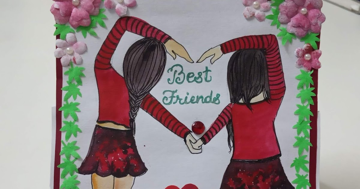 Beautiful Easy Fold Card For Friend