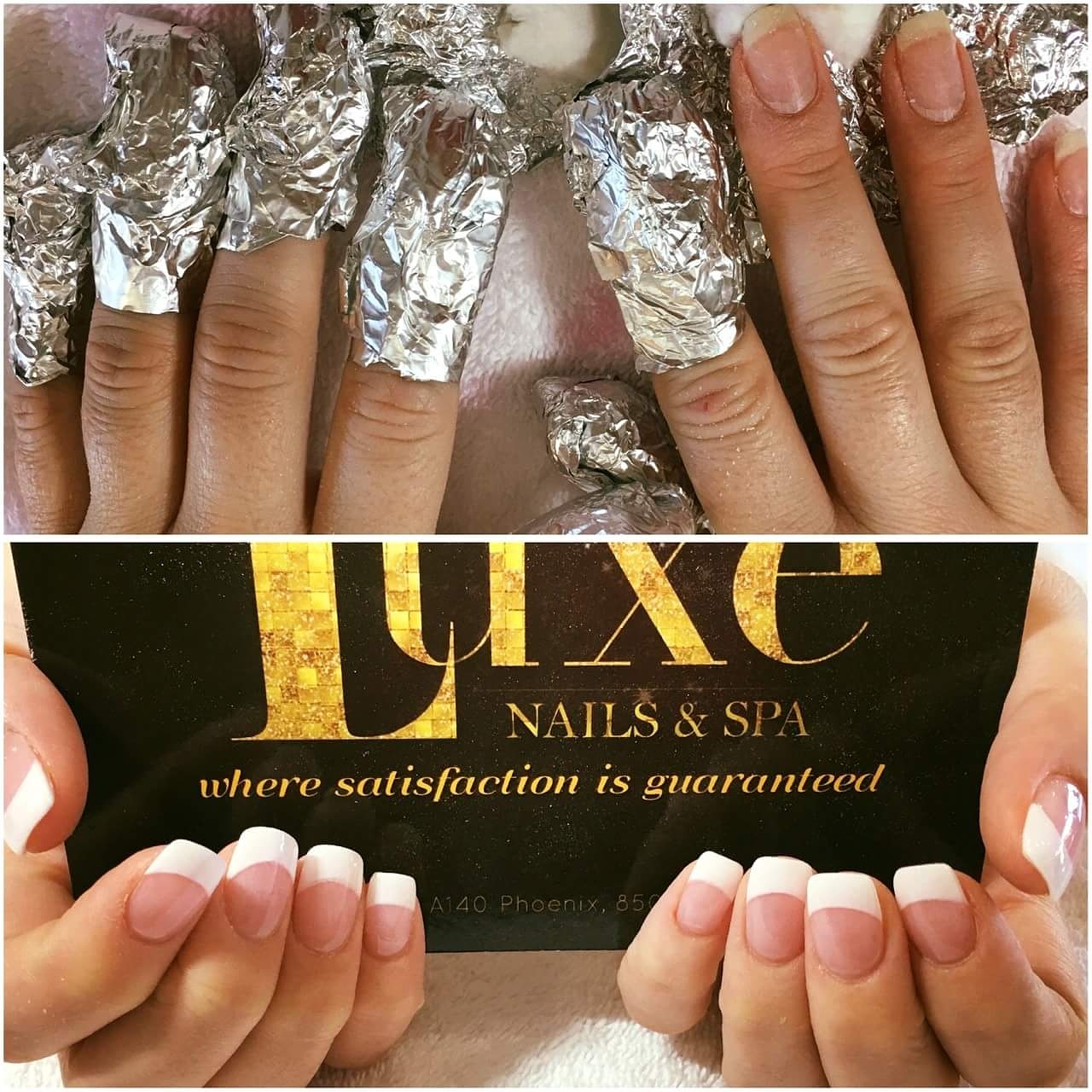 What Are the Steps Followed in the SNS Manicure Salon in Avondale?