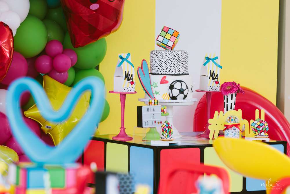 Ideas para Fiesta de Cubo Rubik