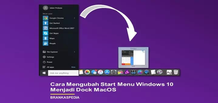 Cara Mengubah Start Menu Windows 10 Menjadi Dock MacOS - Brankaspedia ...