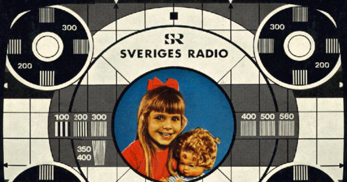 Nostalgorama: Testbilder i Sveriges Television då och sen