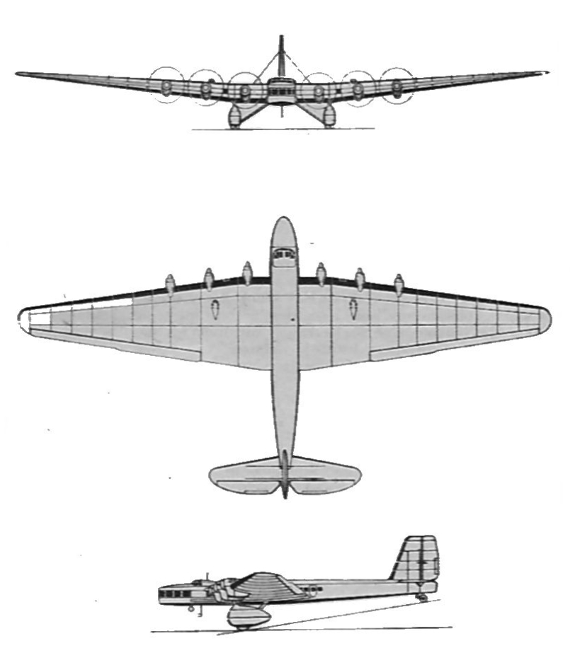 Le Tupolev ANT-20 "Maksim-Gorkii".