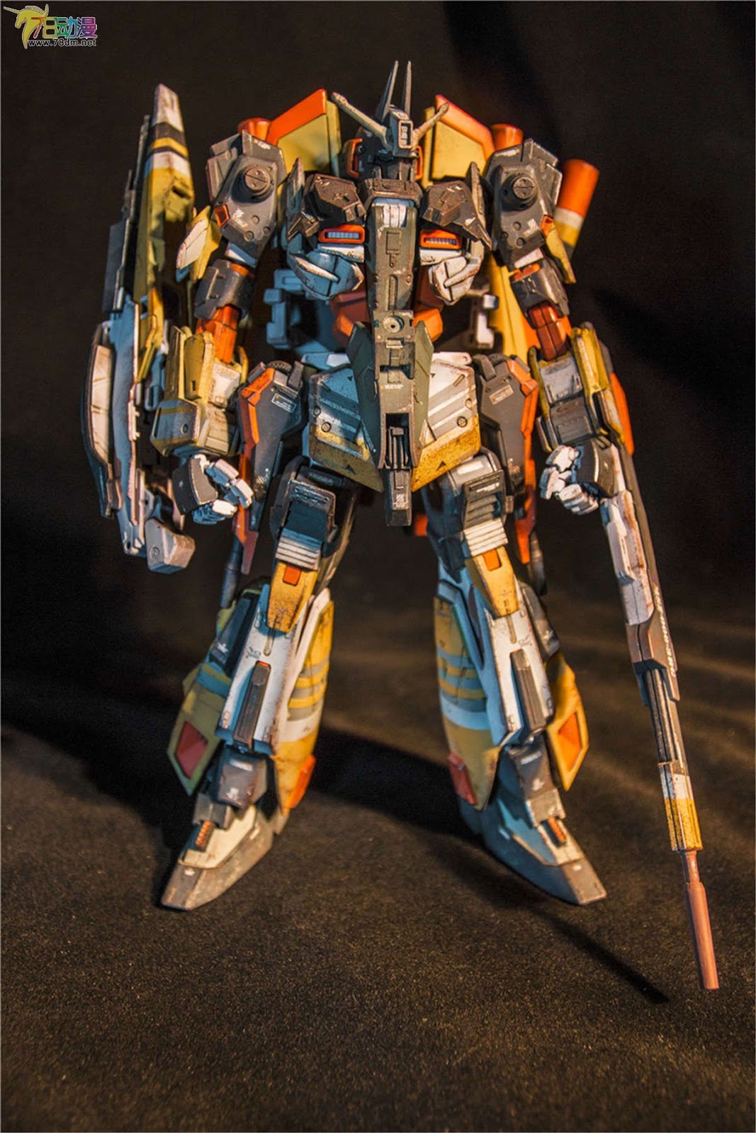 GUNDAM GUY: MG 1/100 MSZ-006-3B Zeta Gundam Unit 3 B-type Gray Zeta ...