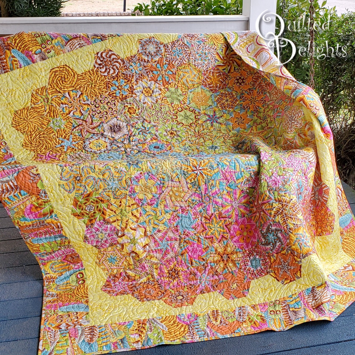 Quilted Delights: Feather One Block Wonder