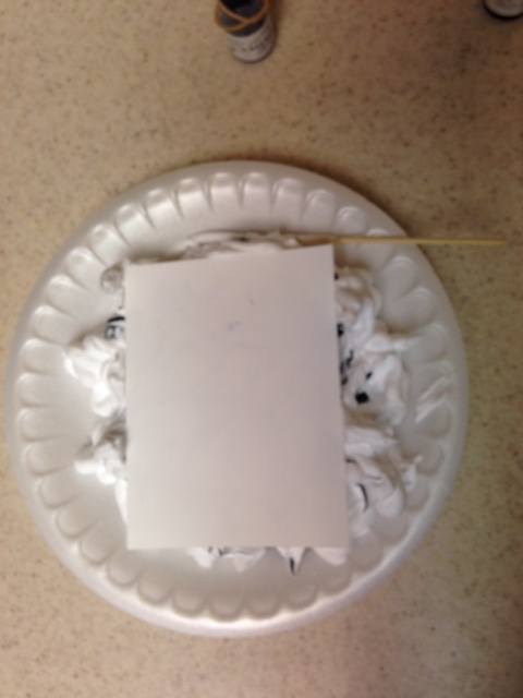 Stampingleeyours: Shaving Cream Technique for Totally Techniques