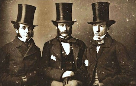 The Presurfer: Stove-Pipe Hat - A Favorite Fashion Style For Gentlemen