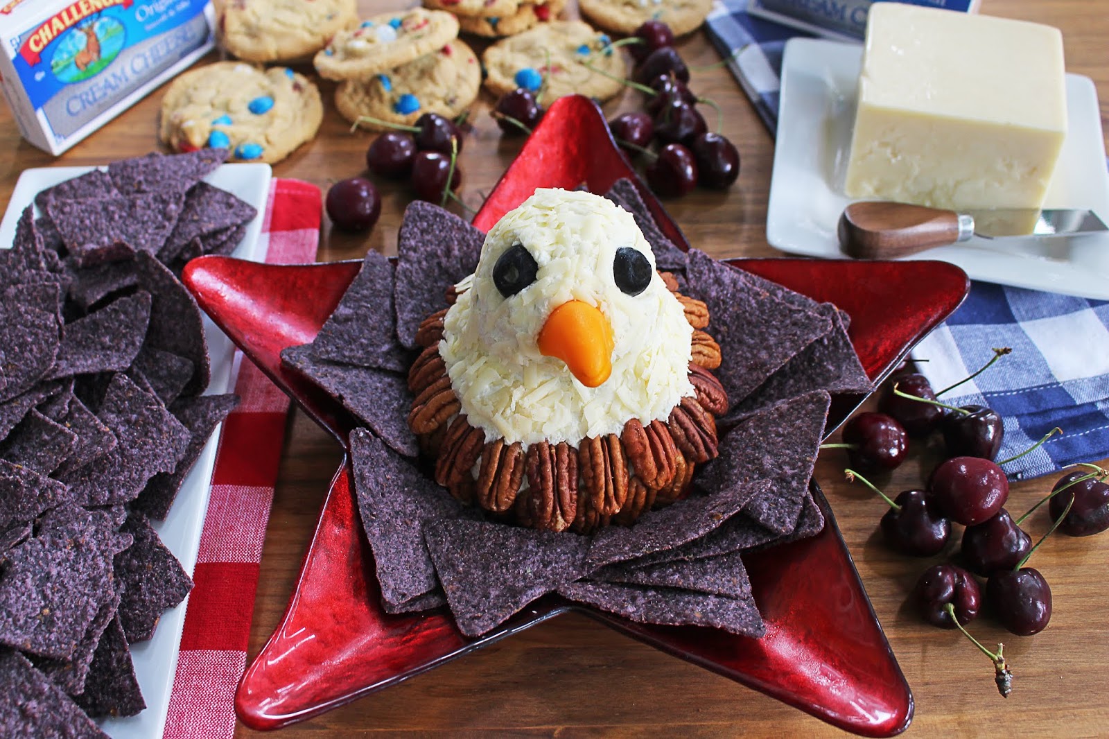 Kylee's Kitchen: Patriotic Bald Eagle Cheese Ball