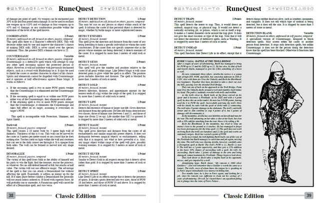 Reseña de RuneQuest segunda edición (Classic Edition) | Runeblog