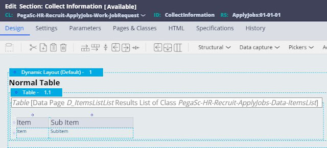 Hierarchical Table in Pega | We Learn Pega