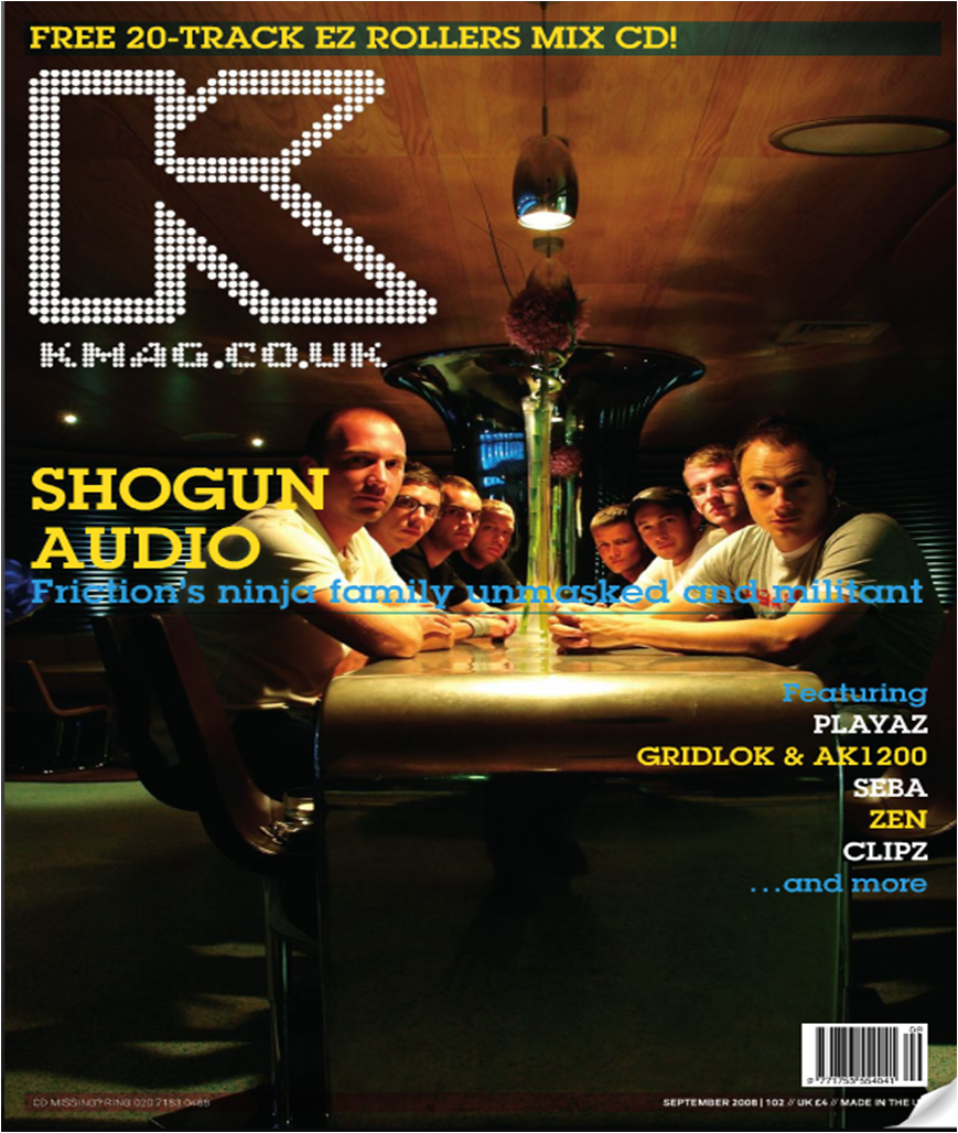 Creative Media Music magazine: KMAG Front Cover