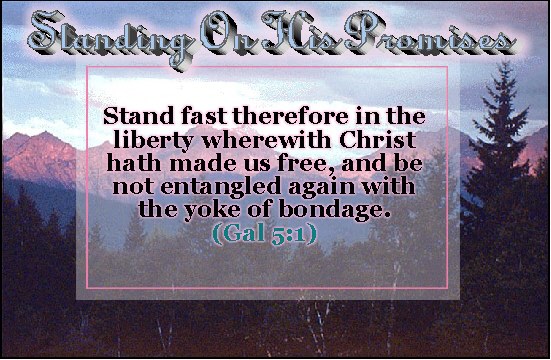 Let Me Be A Blessing Ministries: Standing on the Promises