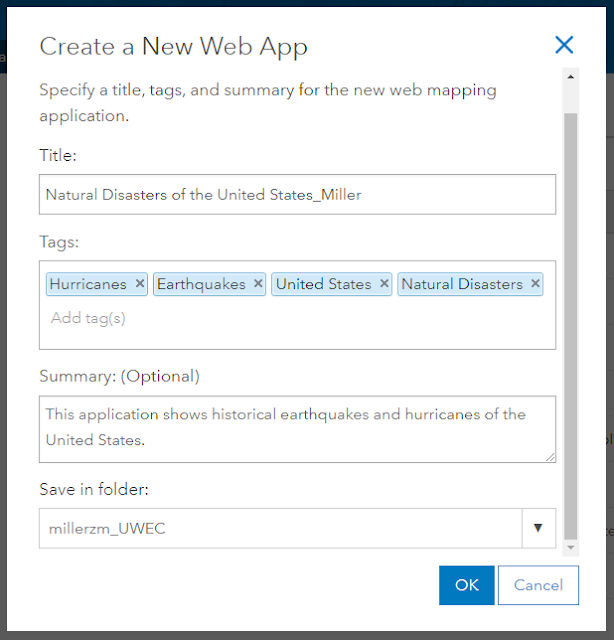 GEOG 455: Web GIS: Lab 3: Using Web AppBuilder for ArcGIS
