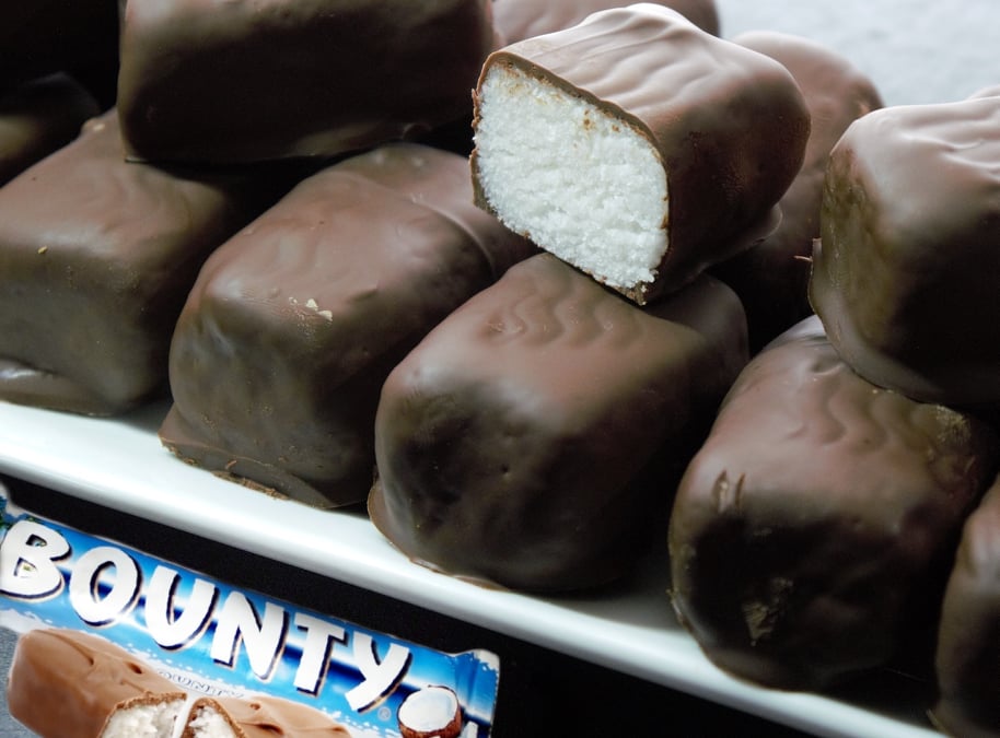 " Μπάρες Bounty με 3 Υλικά !!! ~ ΜΑΓΕΙΡΙΚΗ ΚΑΙ ΣΥΝΤΑΓΕΣ 2