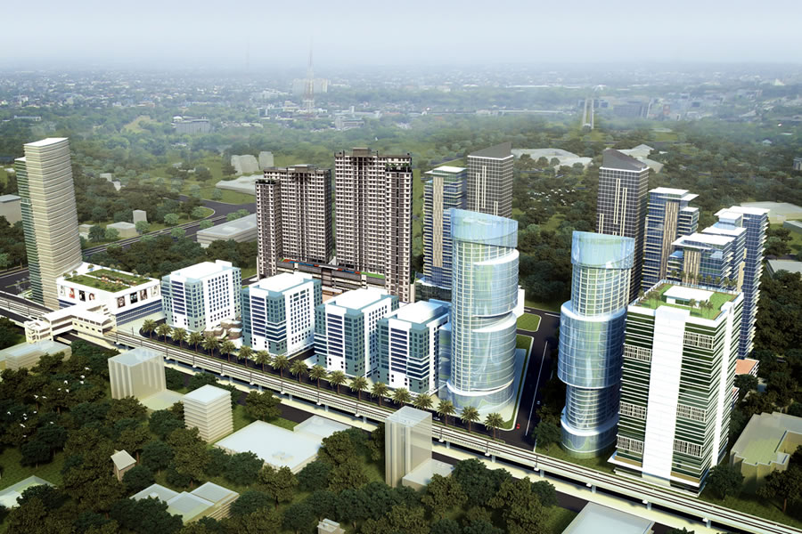 THE PROJECT REVIEW: Development : Triangle Park - The New Quezon City ...