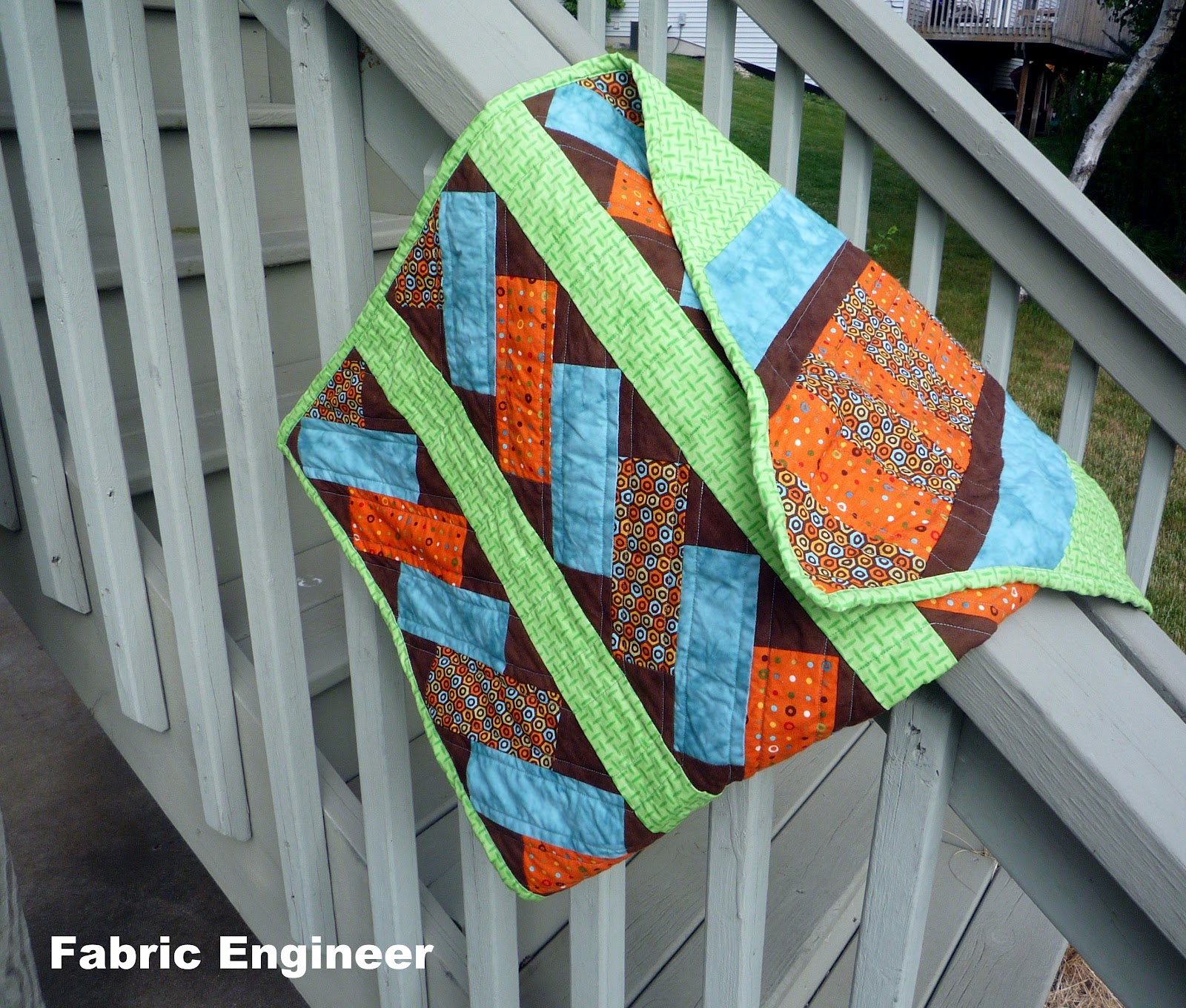 Fabric Engineer: Quilt 11: finished!
