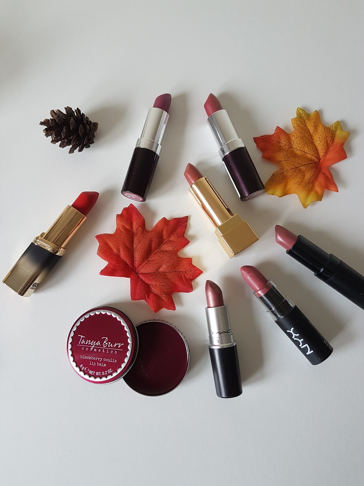 8 Favourite Autumn Lipsticks...